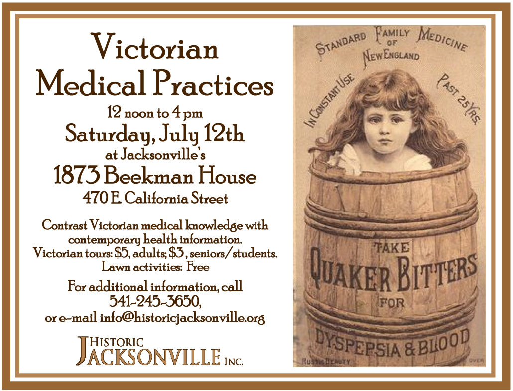 Victorian Medical Practices | Historic Jacksonville, Inc.